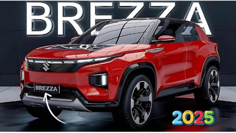 Maruti Brezza 2025 Model – Check All Features, Specs, Minimum ...